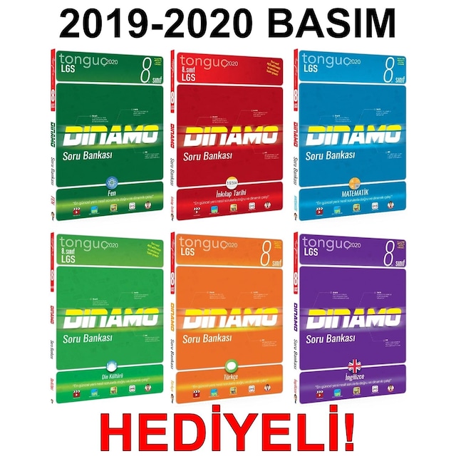 Tonguç 8. Sınıf LGS Yeni Nesil Sorular 6'lı Mega Set Dinamo 2020, En ... Tonguç 8. Sınıf LGS Yeni Nesil Sorular 6'lı Mega Set Dinamo 2020, En ...
